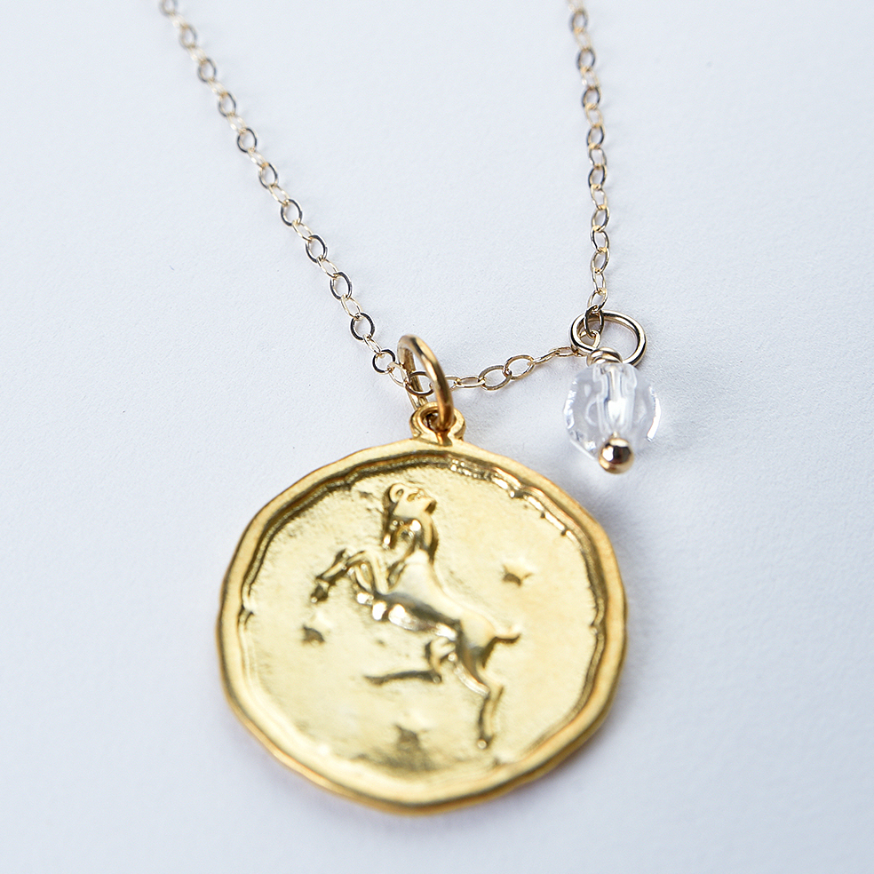 Aries Charm Necklace – Wendy Perry Designs